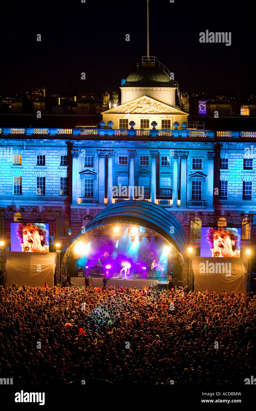 Somerset House stage Stock Photo - Alamy