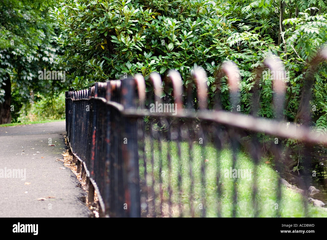 Perimeter railings hi-res stock photography and images - Alamy