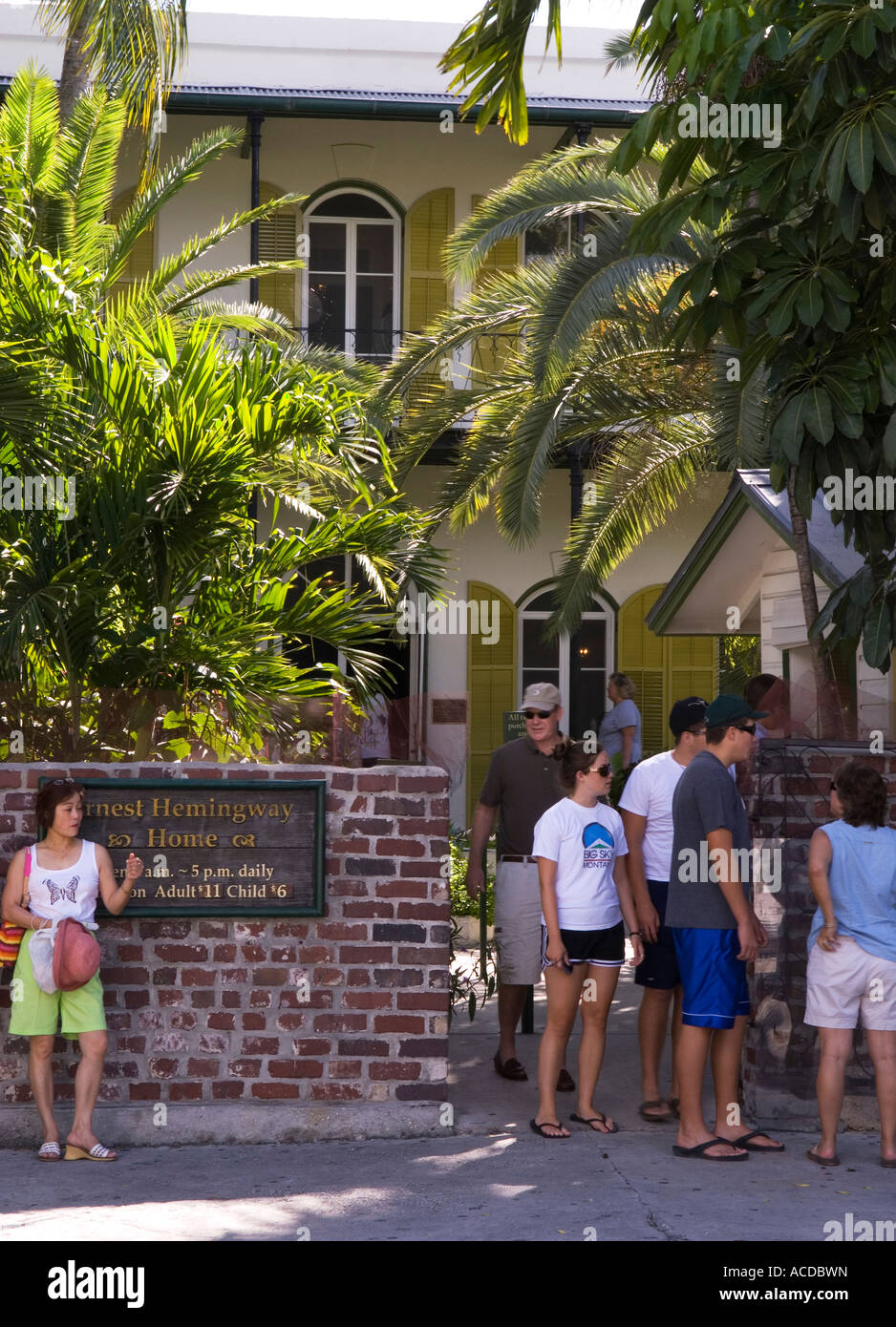 Ernest Hemingway Home Key West Florida, Florida Keys Stock Photo - Alamy