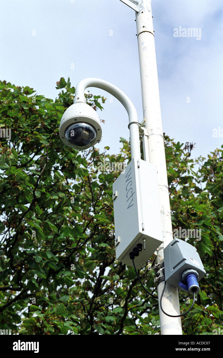 Compact CCTV camera Stock Photo - Alamy