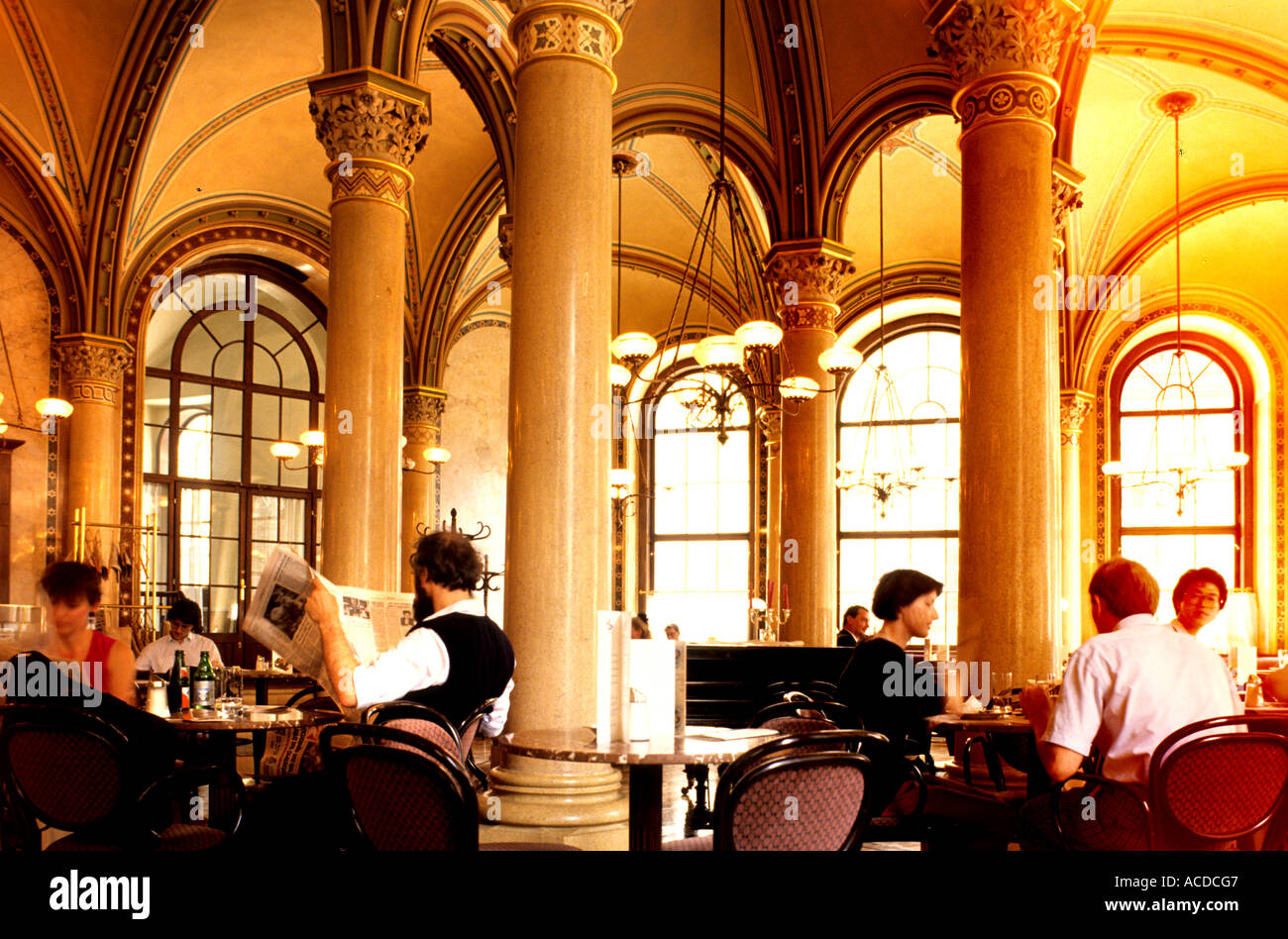 Austria Cafe Central is a coffeehouse in Vienna Austrian historic ...