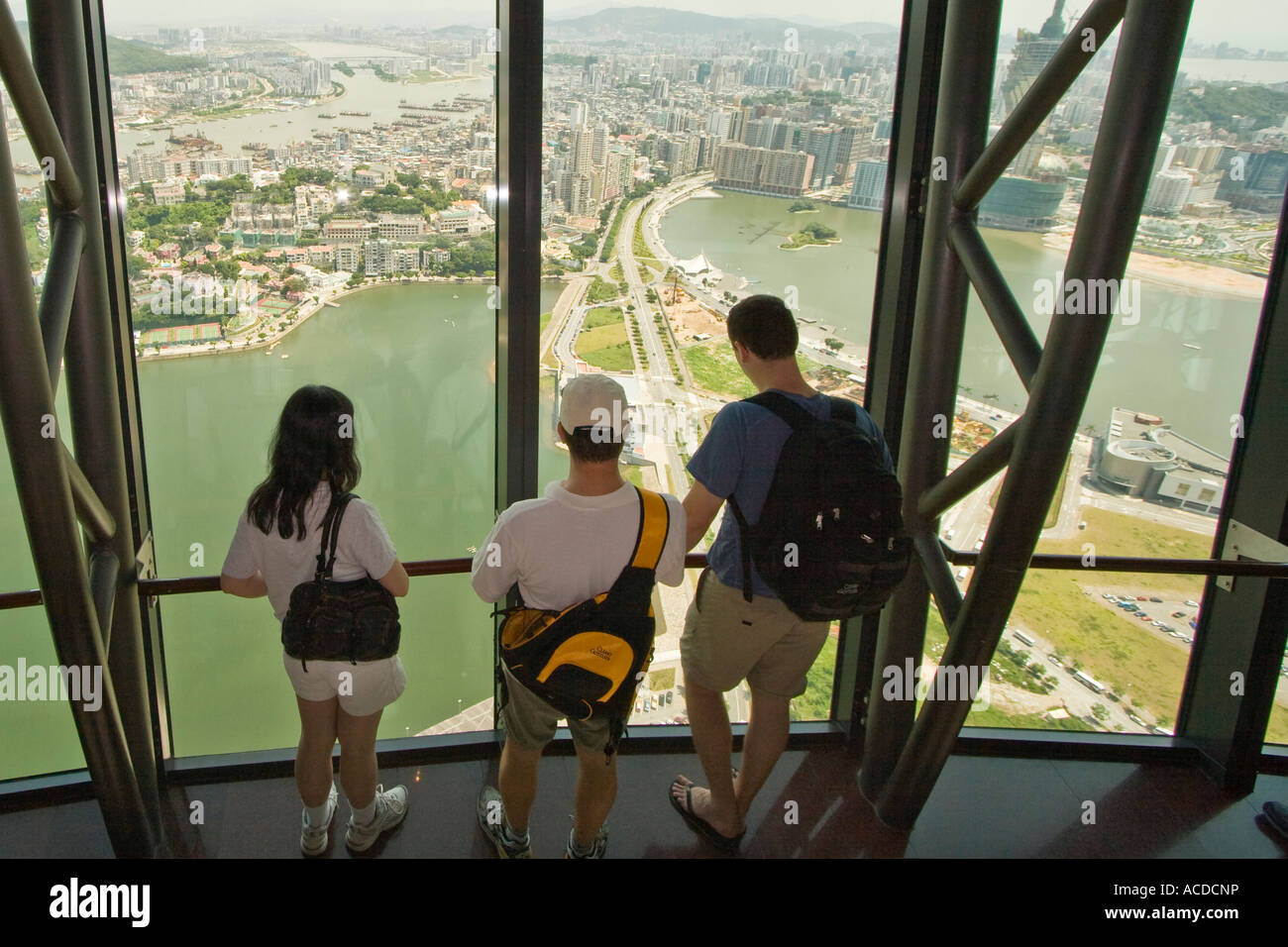 The Top Inside Macau Tower Largo Da Torre De Macao SAR China Stock ...