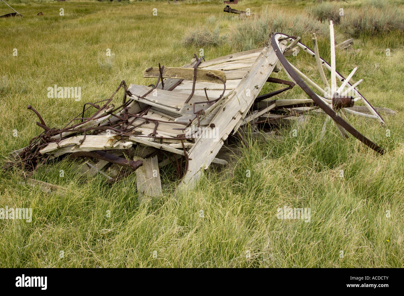 Old Broken Wagon Wooden Cart Broken Old Hi Res Stock Photography And