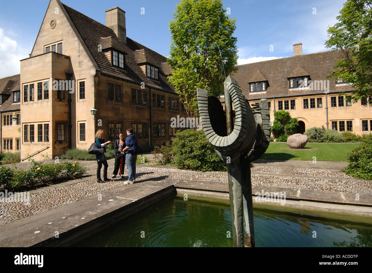 Nuffield College Logo UK Oxford Nuffield College Spire | The