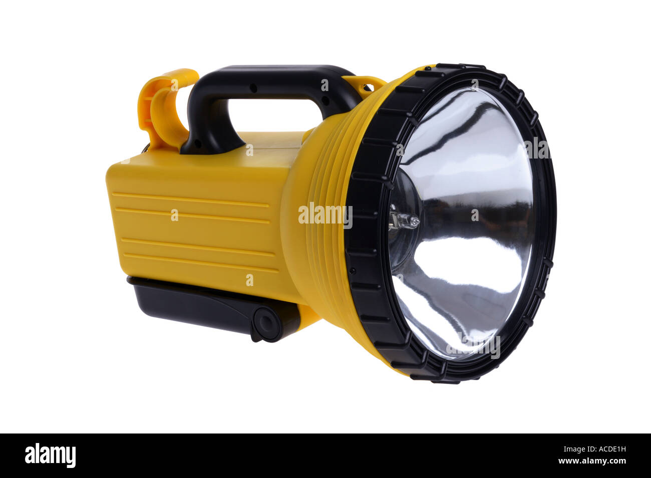 Flashlight cut out on white background Stock Photo - Alamy