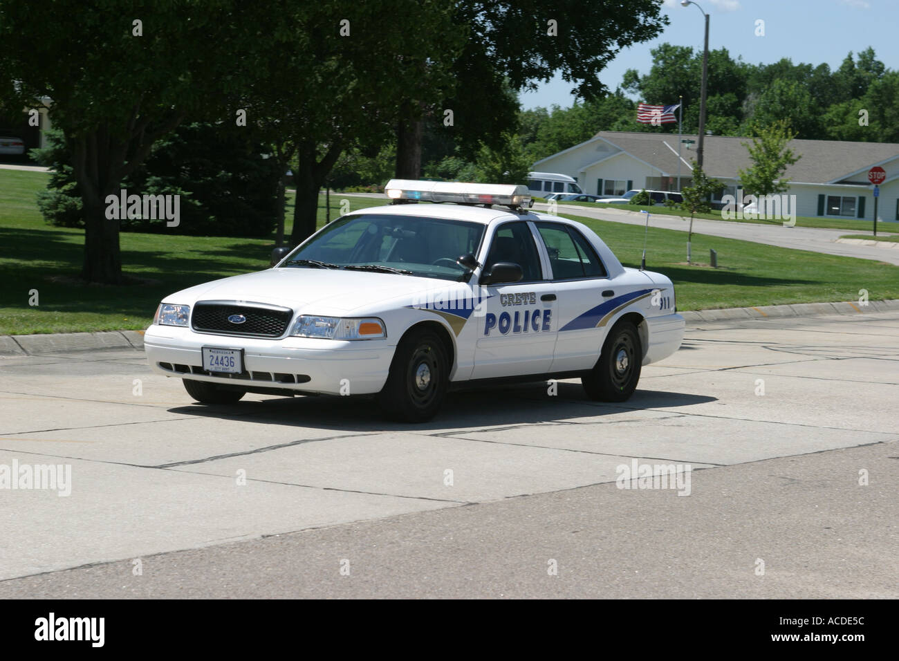 Police vehicle Cruiser from Crete Nebraska Police Department Stock ...