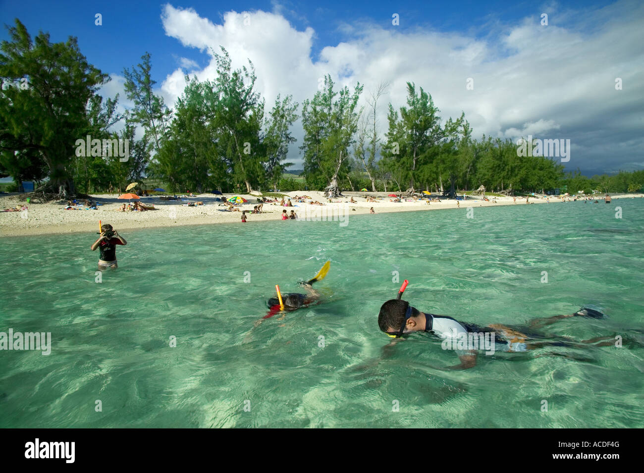 L'Hermitage - Reunion Island Stock Photo - Alamy