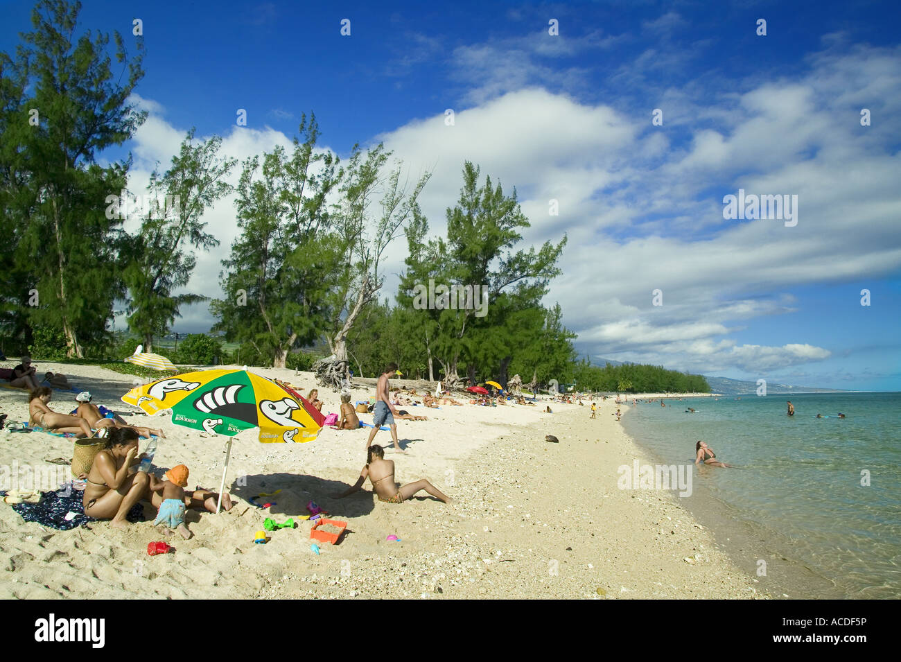 L'Hermitage - Reunion Island Stock Photo - Alamy