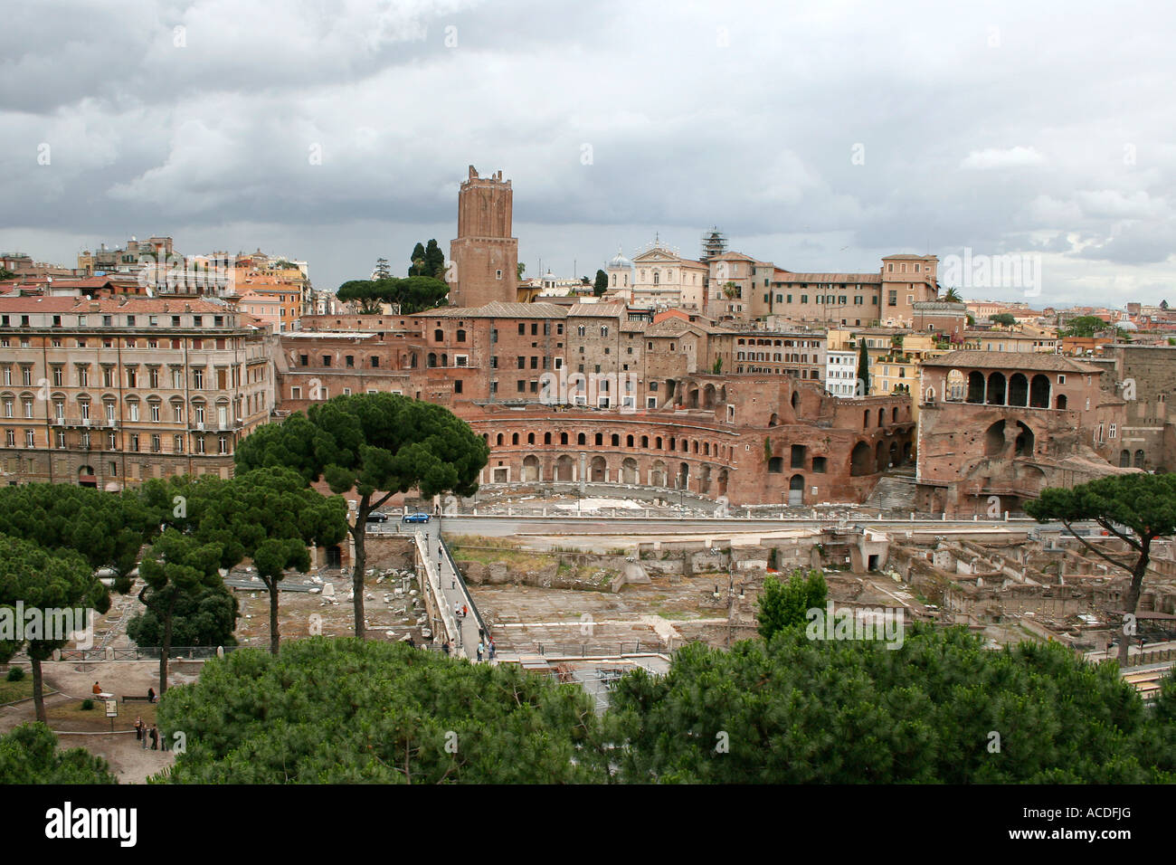 Forum of Augustus, Rome, Italy Stock Photo - Alamy