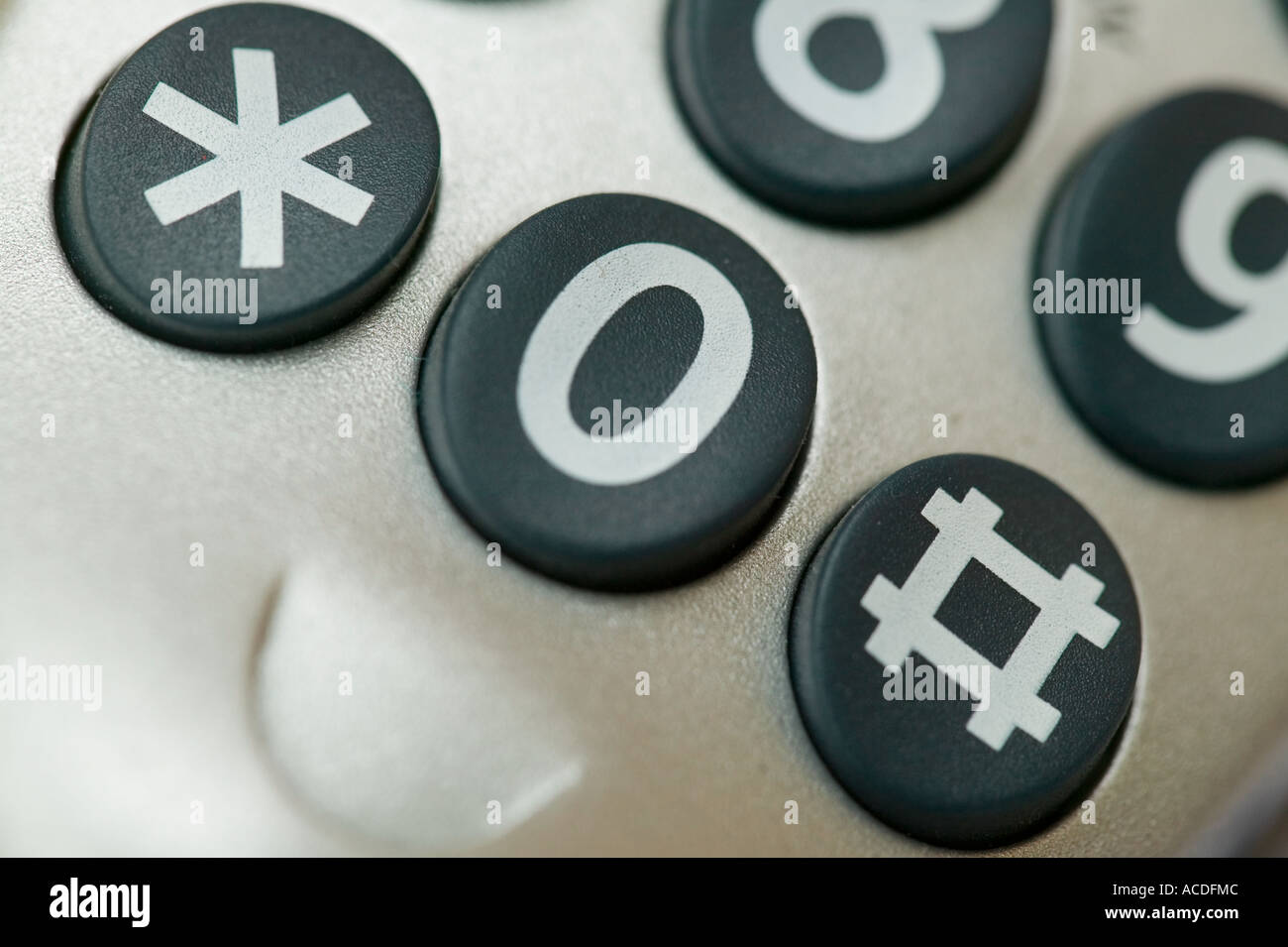 large buttons on a telephone Stock Photo - Alamy