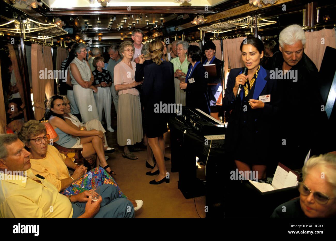Train Hostess High Resolution Stock Photography and Images - Alamy