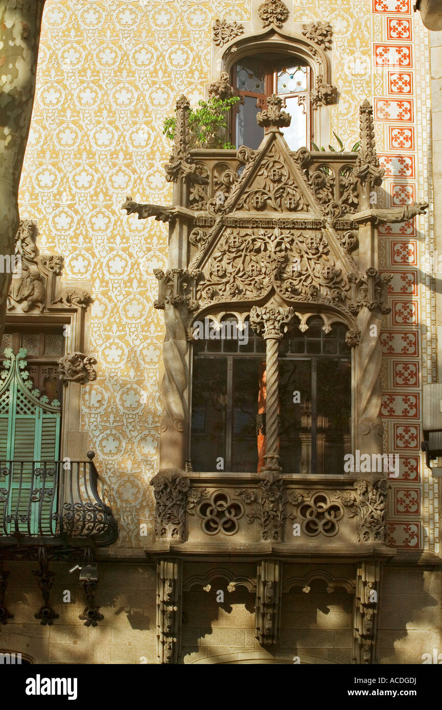 Amatller house - Paseo de Gracia - Barcelona - Spain Stock Photo - Alamy