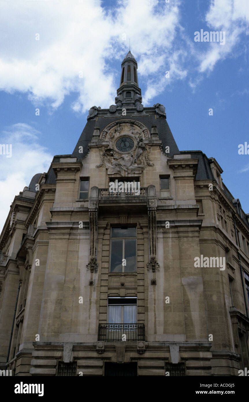 Lyon France Architecture detail of a building Stock Photo - Alamy