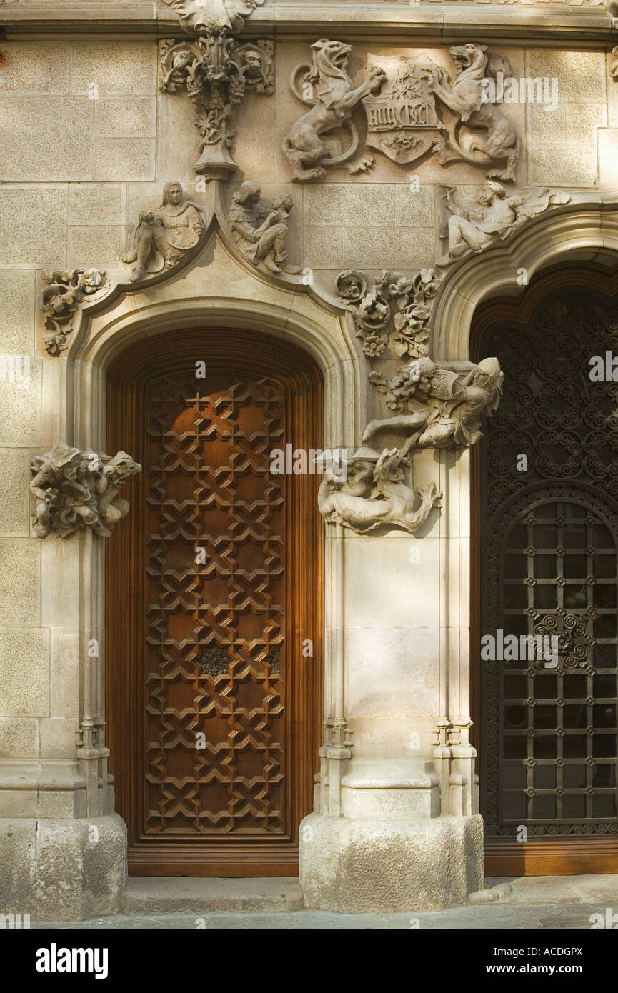 Amatller house - Paseo de Gracia - Barcelona - Spain Stock Photo - Alamy