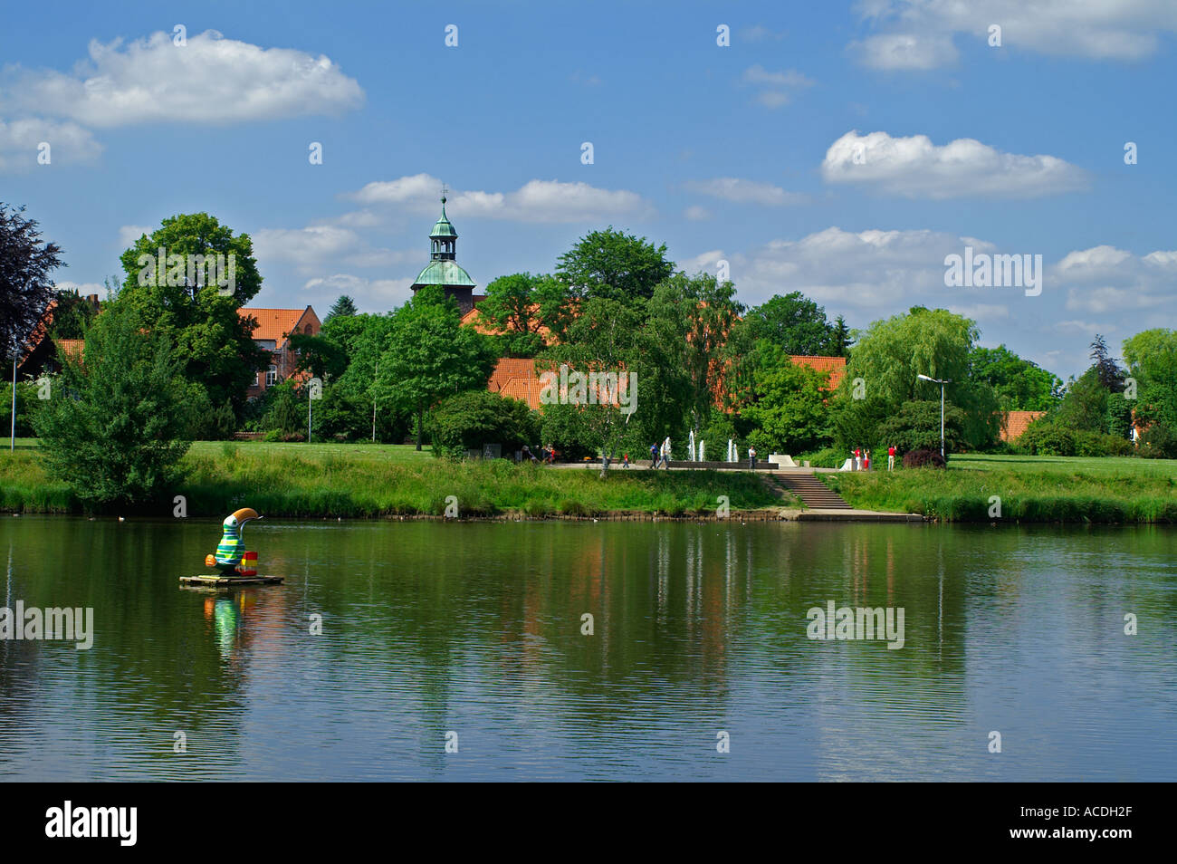 lake Klostersee Walsrode Stock Photo - Alamy