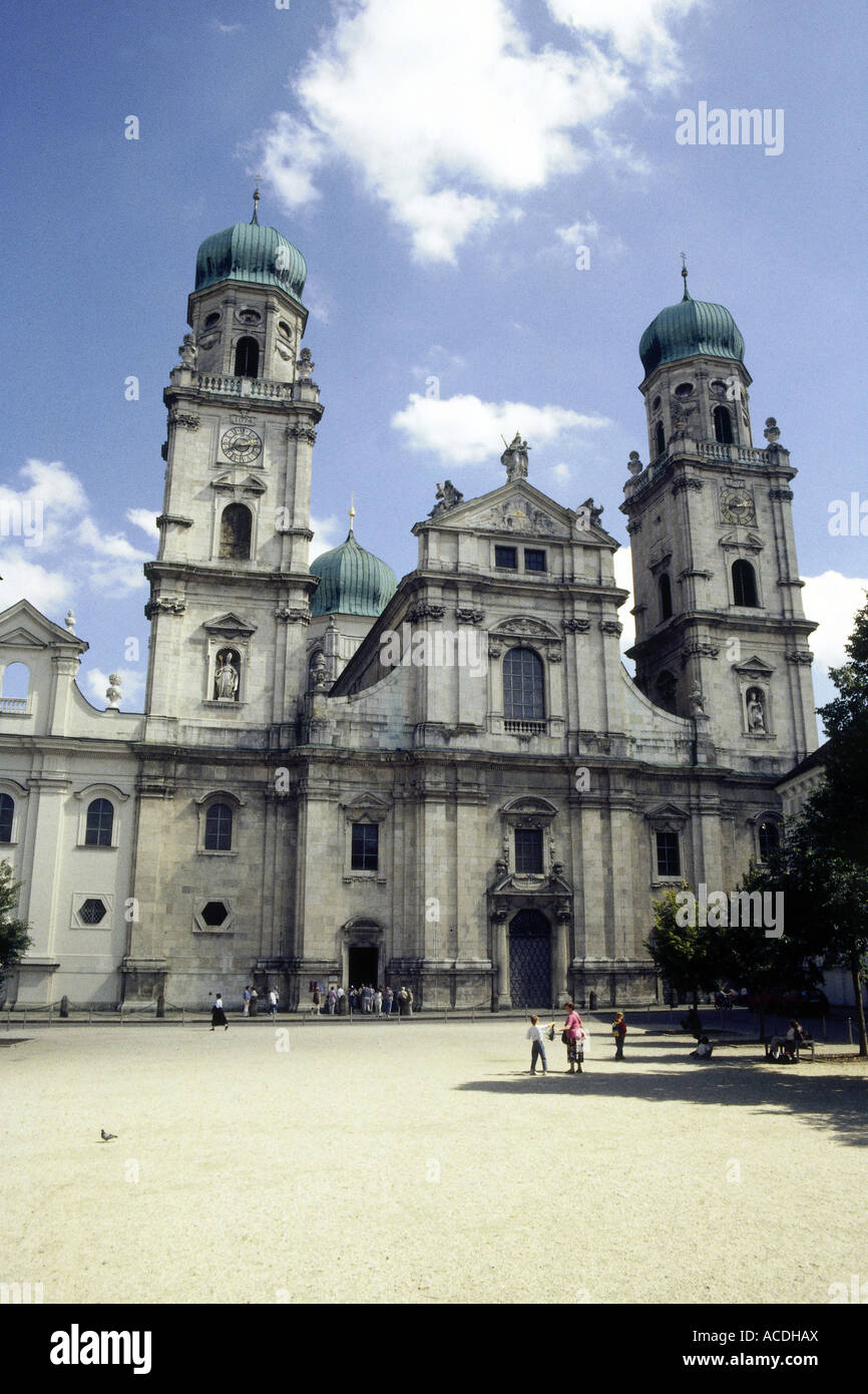 geography / travel, Germany, Bavaria, Passau, churches, St. Stephan's ...