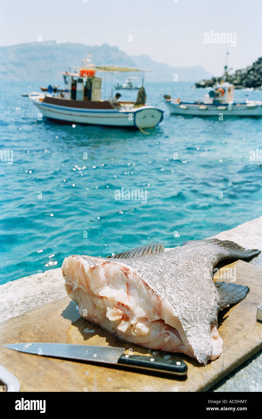 A cut fish outdoors Stock Photo - Alamy
