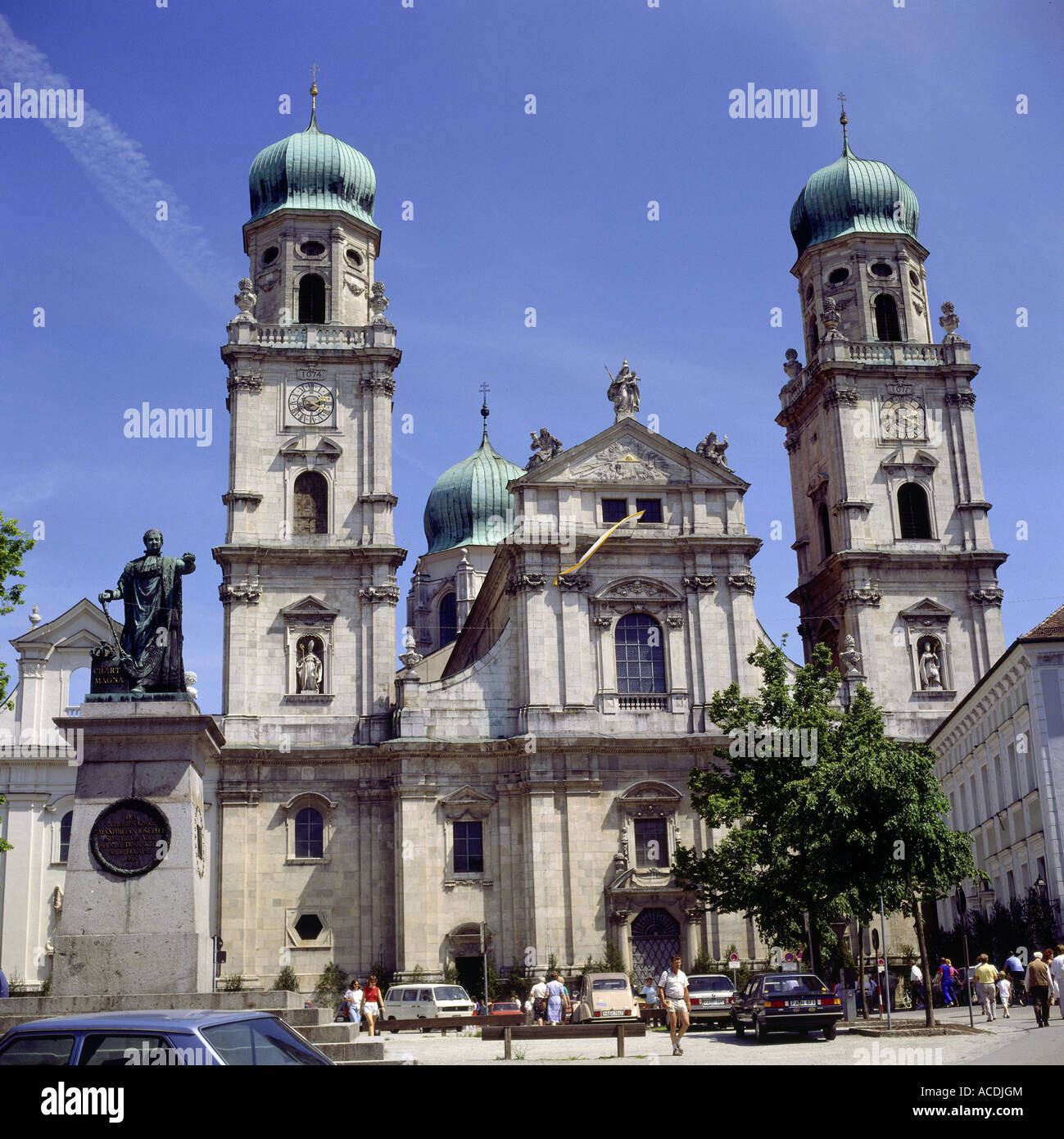 geography / travel, Germany, Bavaria, Passau, churches, St. Stephan's ...