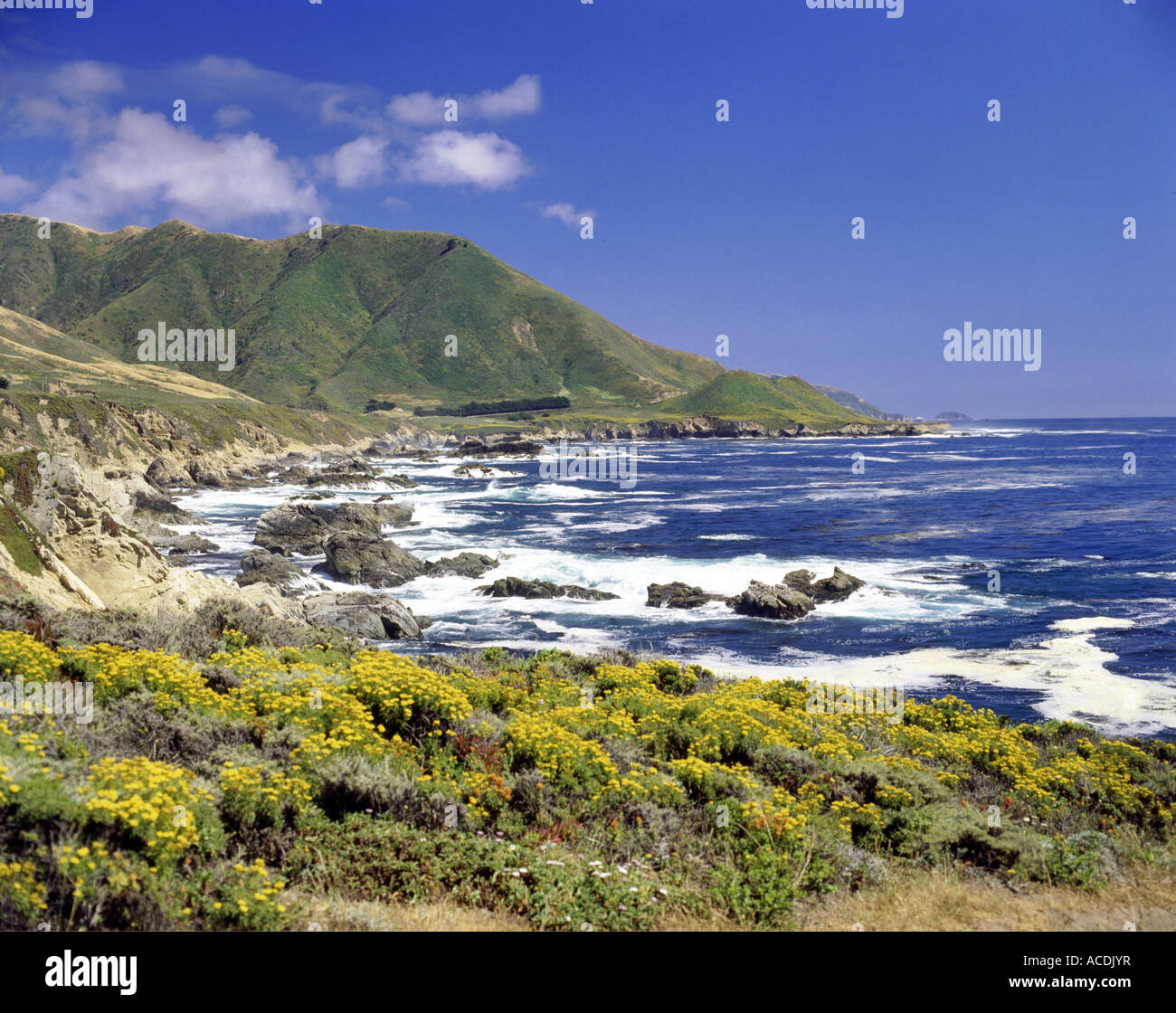 geography / travel, USA, California, landscapes, coast near Big Sur ...