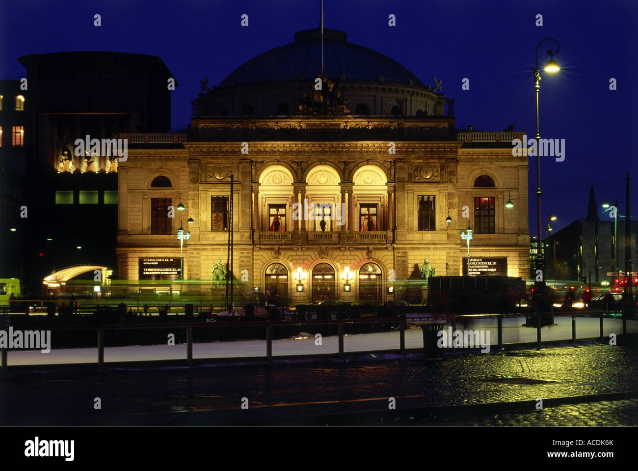 Royal theater night view hi-res stock photography and images - Alamy