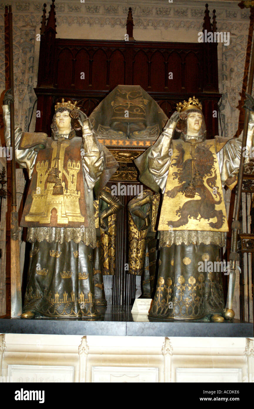 Sepulchre tomb coffin of Christopher Columbus sepulcro de Cristobal ...