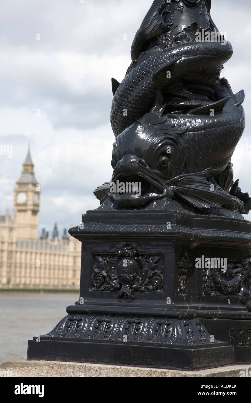 Dolphin Lamp Post High Resolution Stock Photography and Images - Alamy