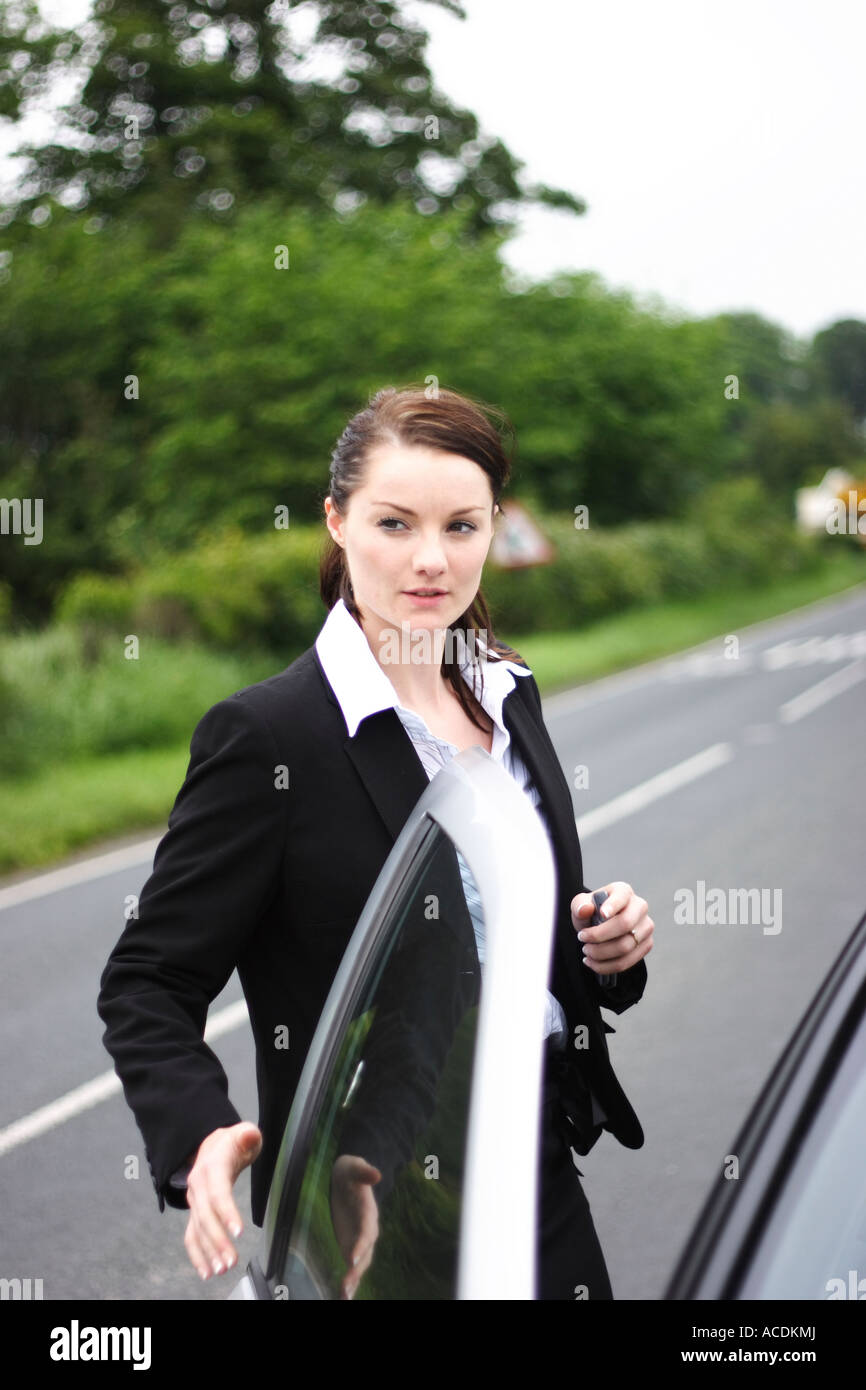 Getting in car hi-res stock photography and images - Alamy