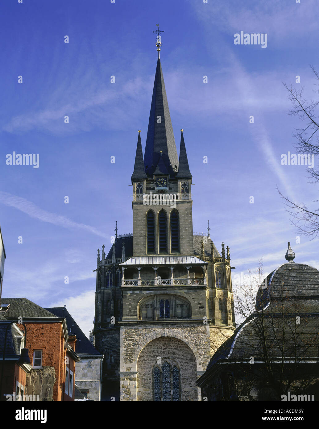 geography / travel, Germany, North Rhine-Westphalia, Aachen, churches ...