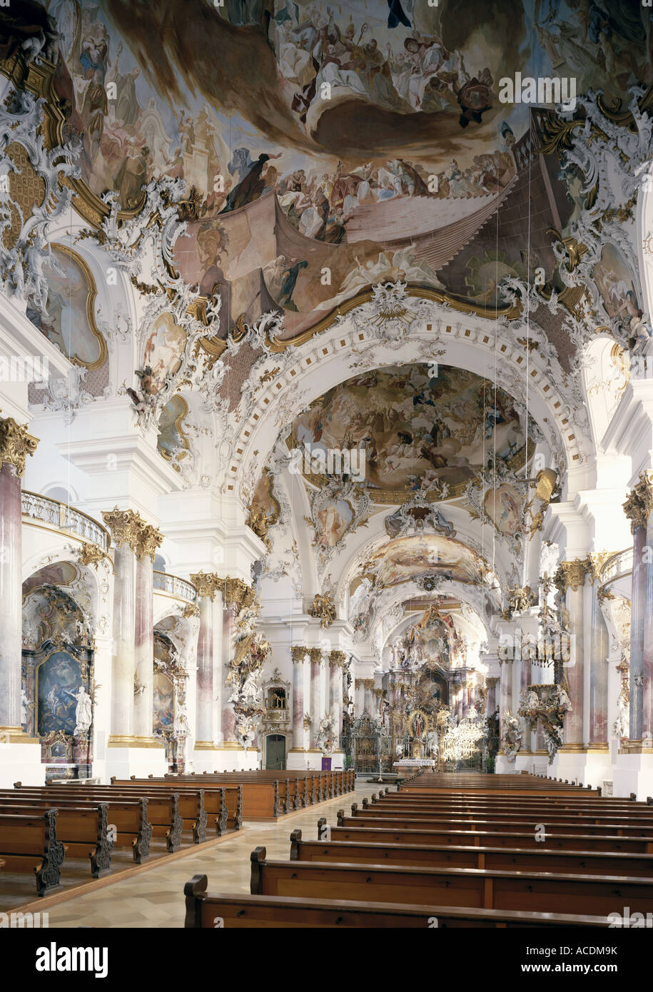 Martin schneider and johann michael fischer hi-res stock photography ...