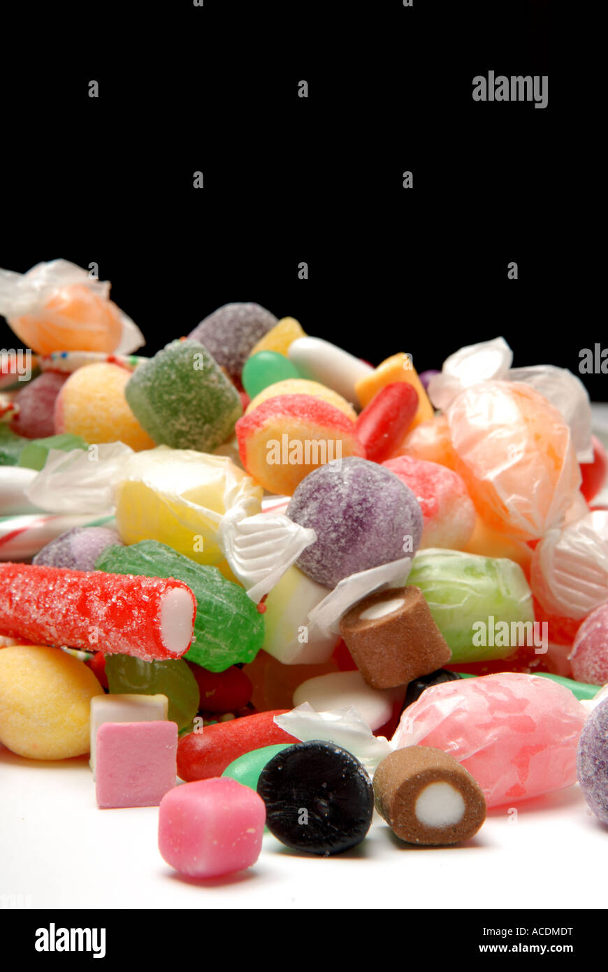 Assortment of sweets Stock Photo - Alamy