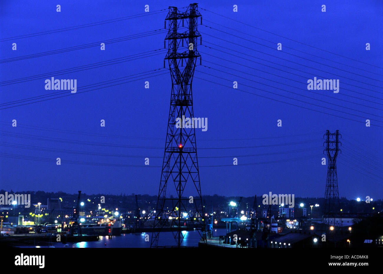 The Port of Ipswich on the river Orwell in Suffolk, UK Stock Photo - Alamy