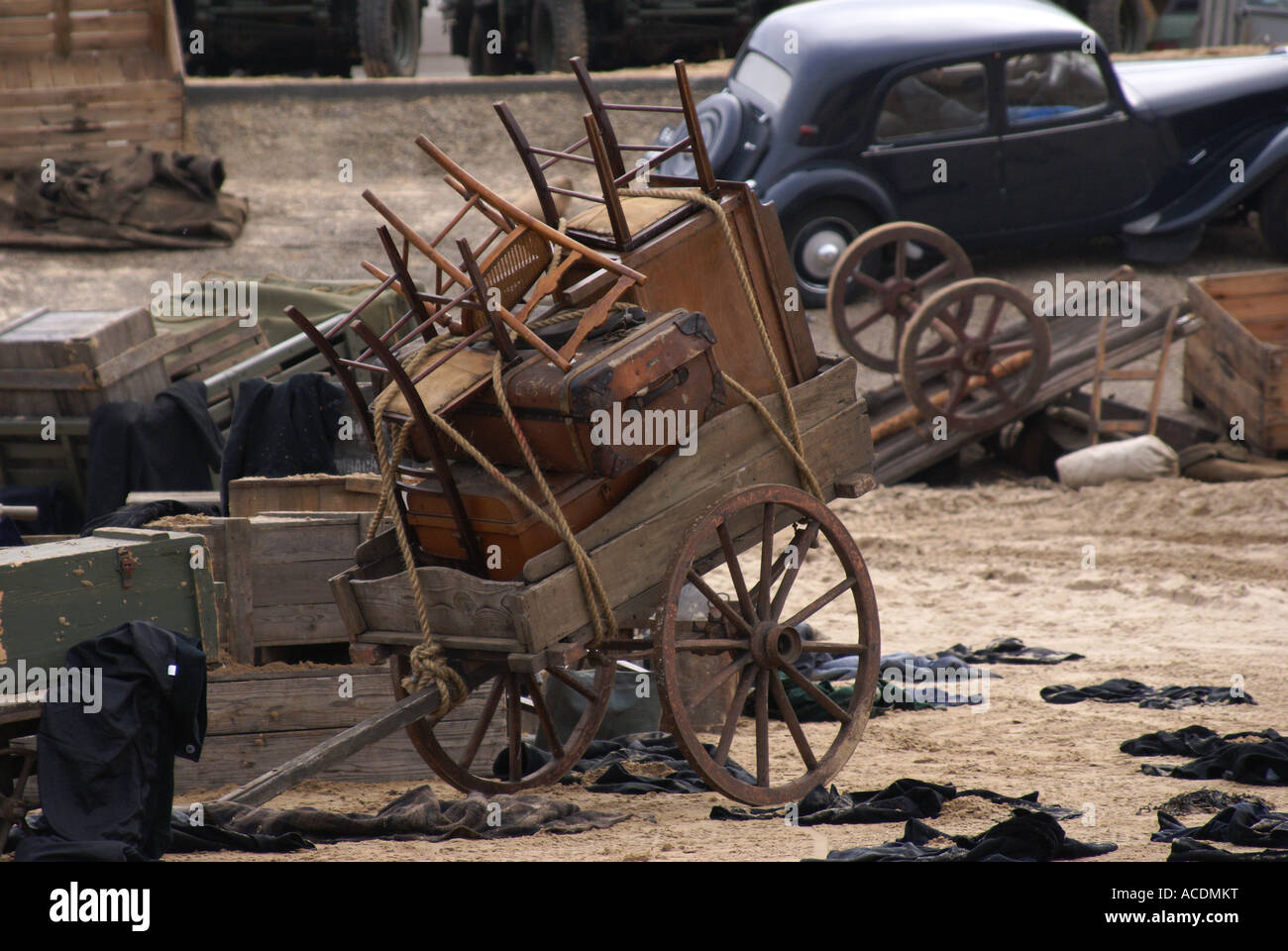 Scene from the set of the movie Atonement Stock Photo - Alamy