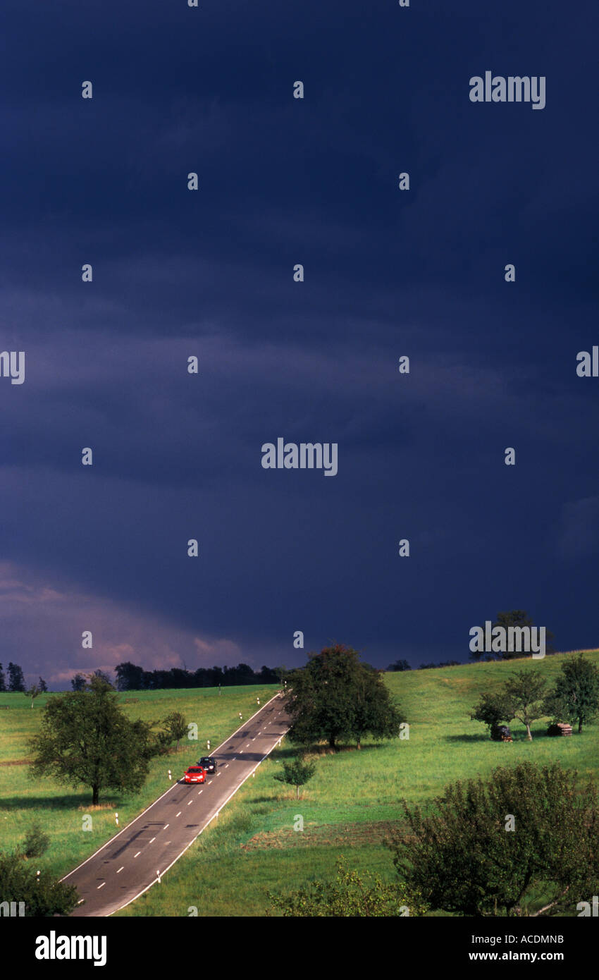 Car cloud storm germany hi-res stock photography and images - Alamy
