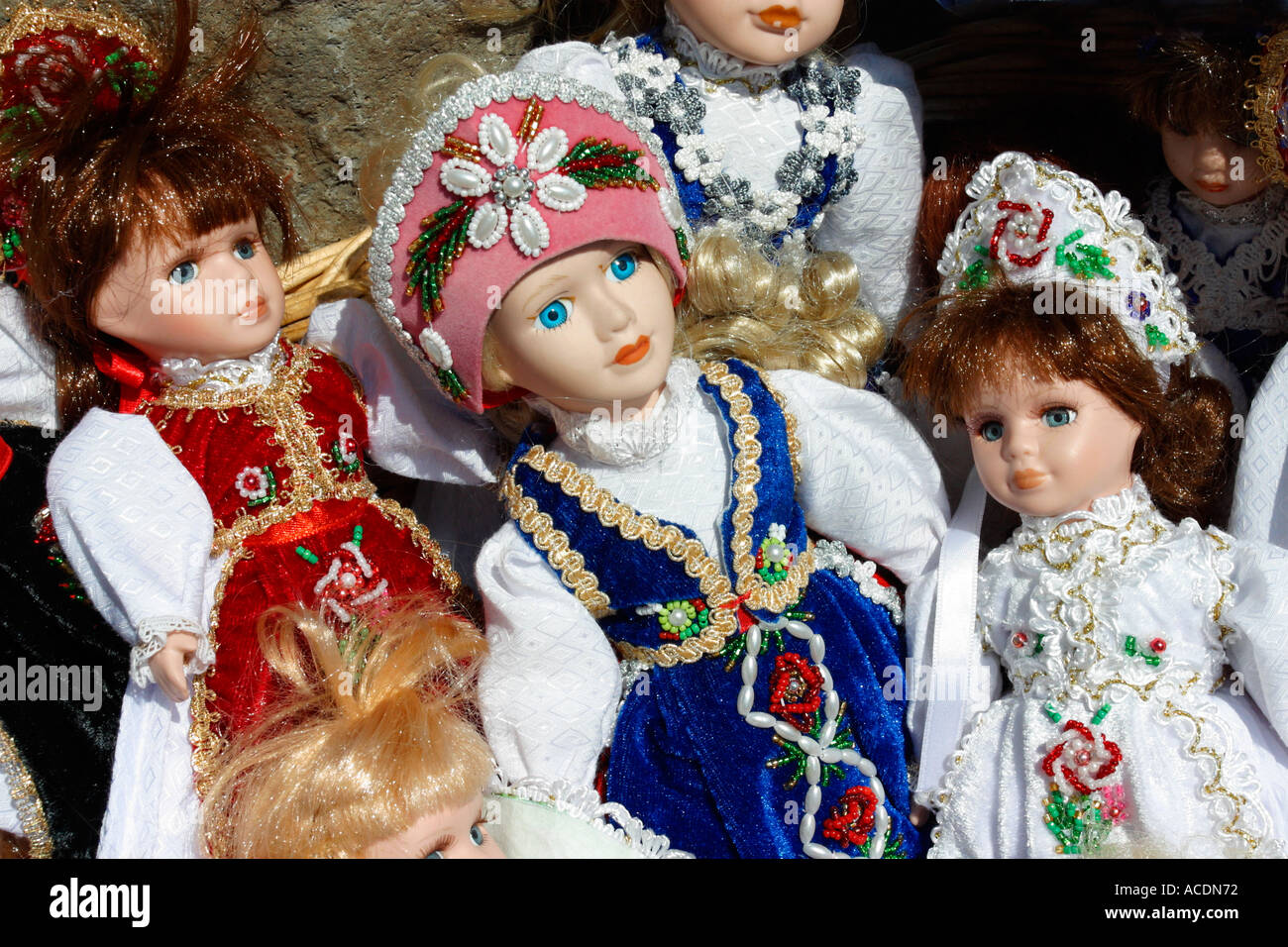 Hungarian dolls Budapest Hungary Europe Stock Photo - Alamy