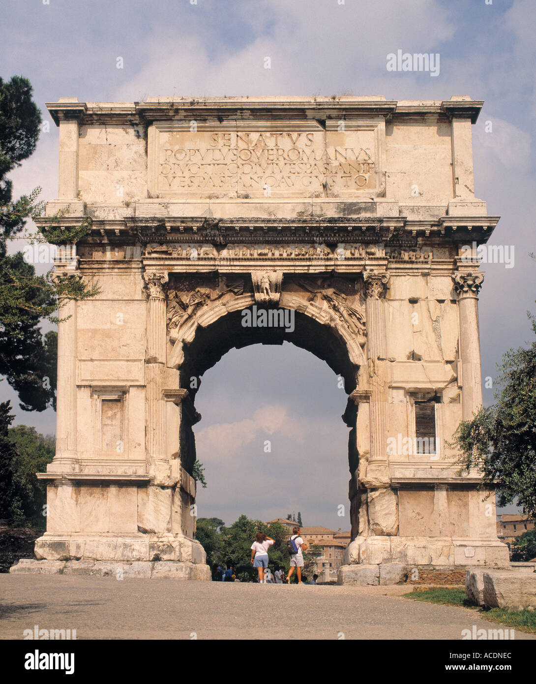 The arch of titus hi-res stock photography and images - Alamy