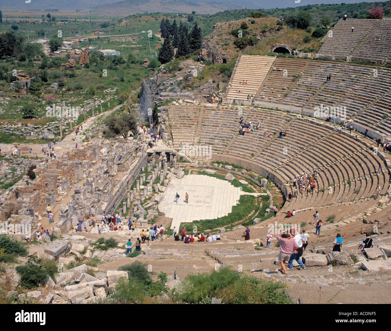 Ephesus Turkey The Great Theatre Stock Photo - Alamy