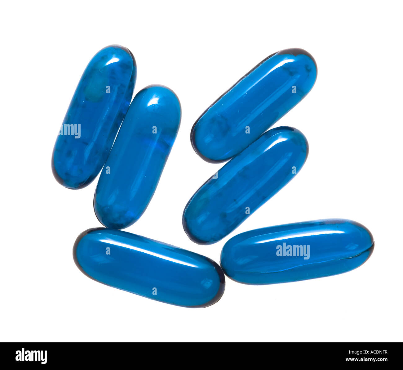 Old outdated flu treatment capsules with dark spots showing how ...