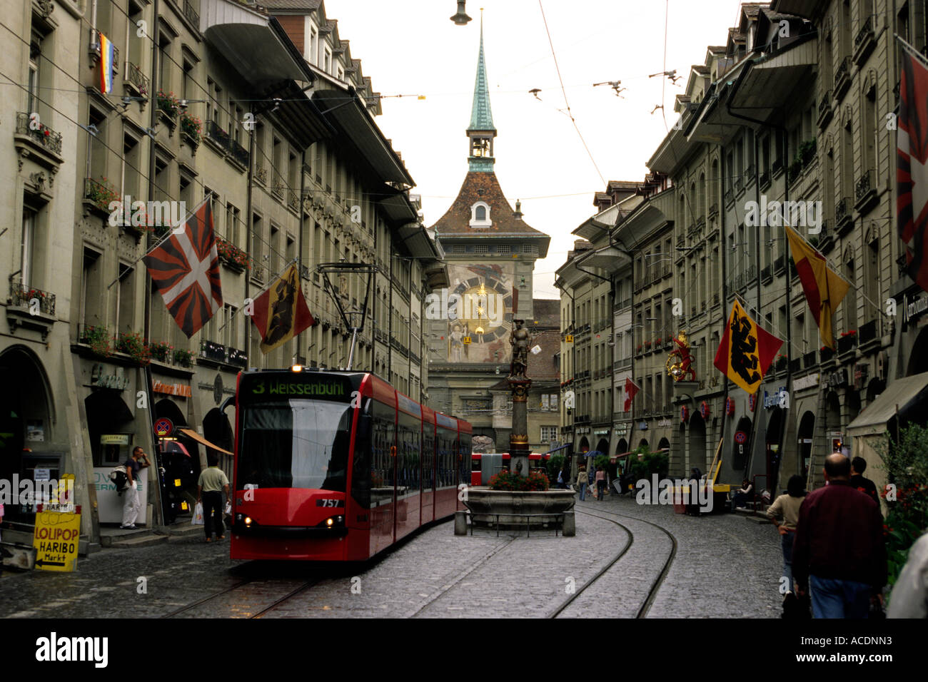 Switzerland bern arcade hi-res stock photography and images - Alamy