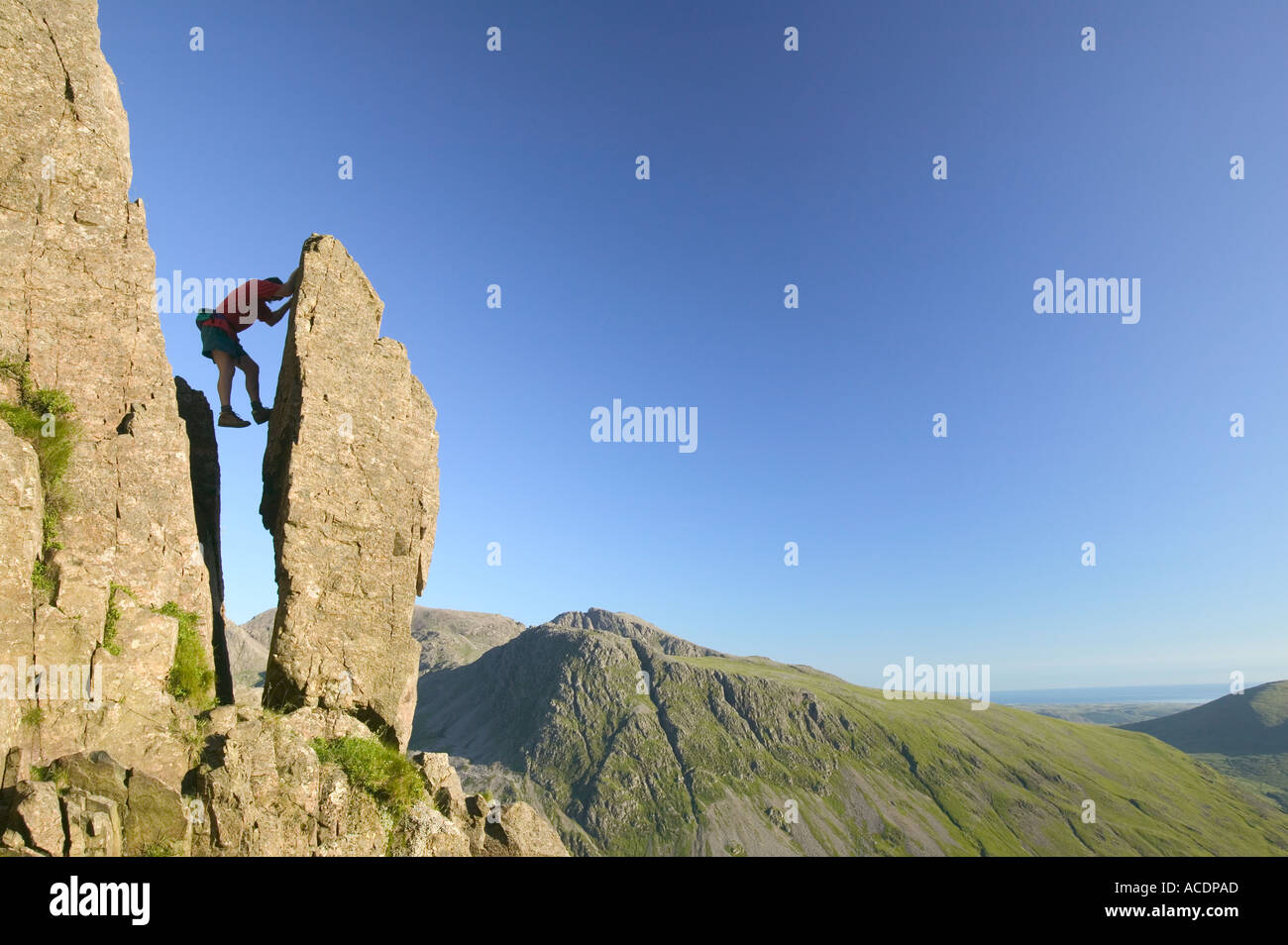Scafell pike climber hi-res stock photography and images - Alamy