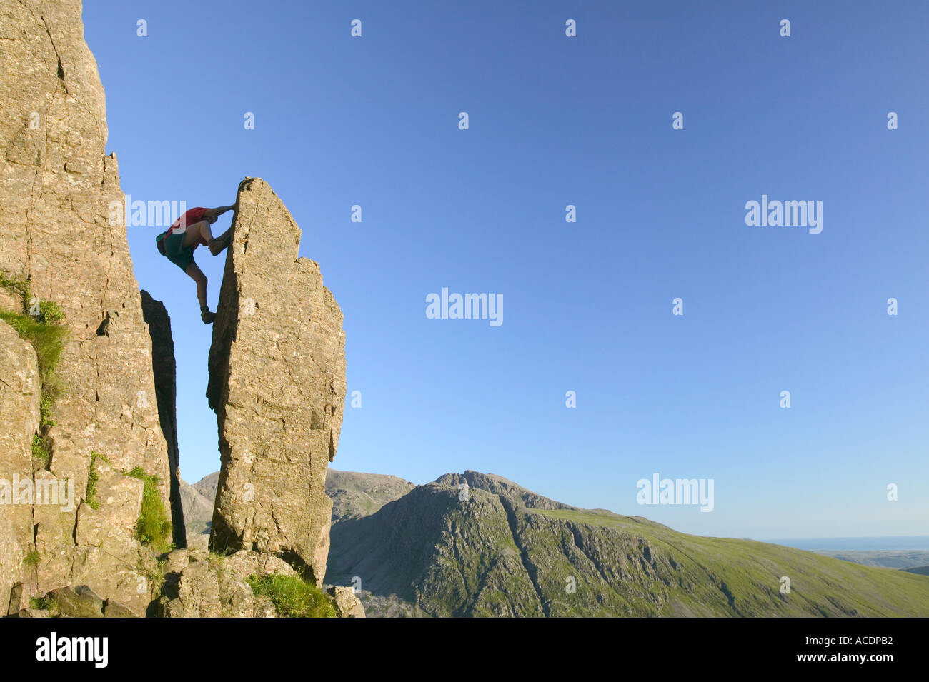 Scafell pike climber hi-res stock photography and images - Alamy
