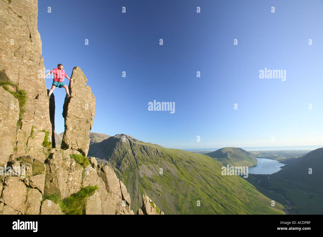 Scafell pike climber hi-res stock photography and images - Alamy