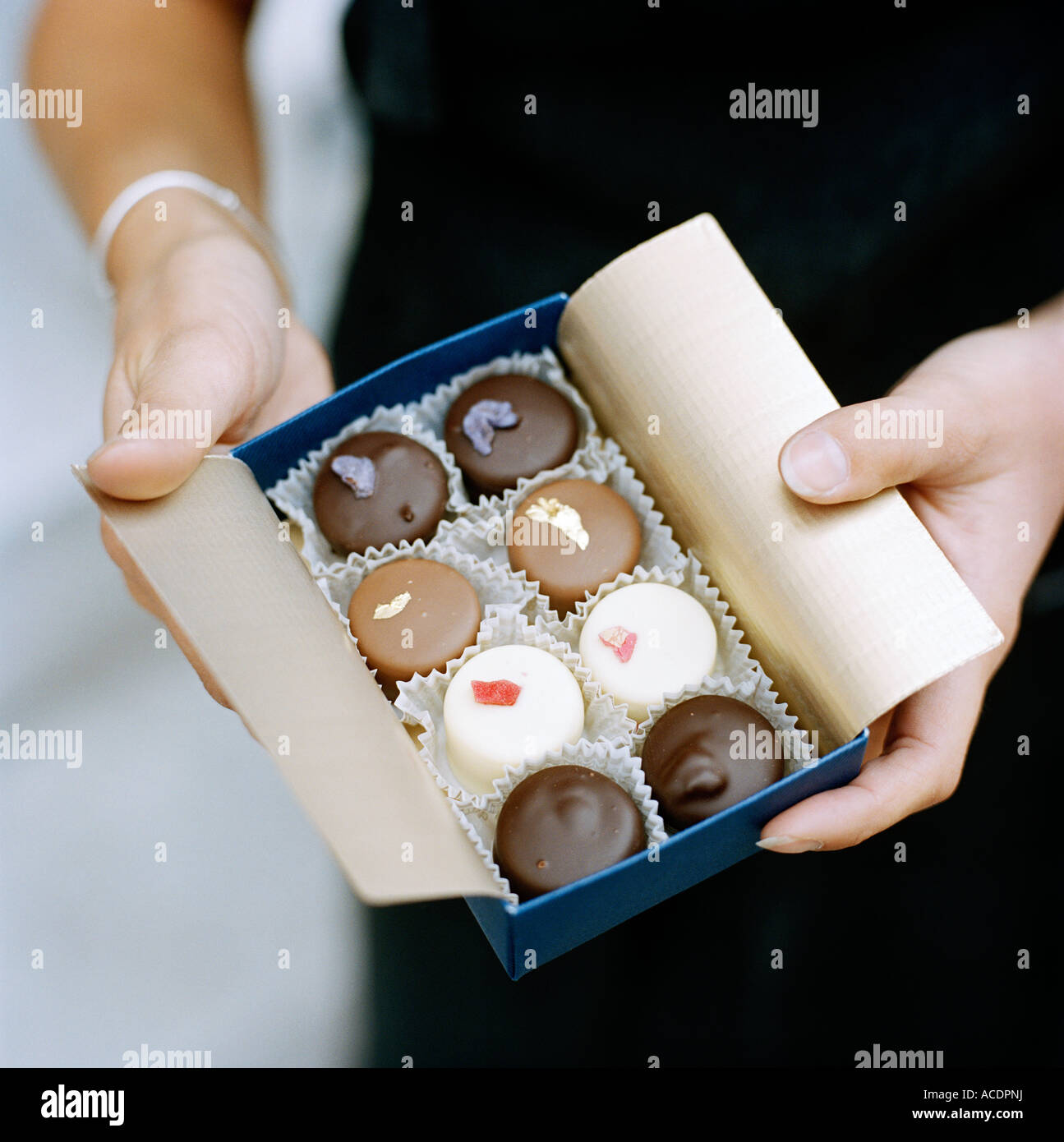 A box of chocolate Stock Photo - Alamy