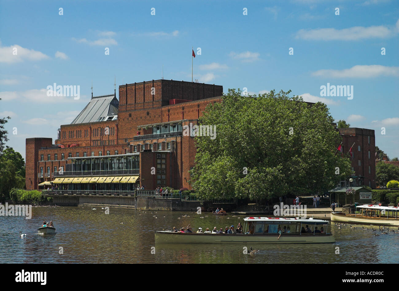 Royal Shakespeare Memorial Theatre Stratford upon Avon Warwickshire U K ...