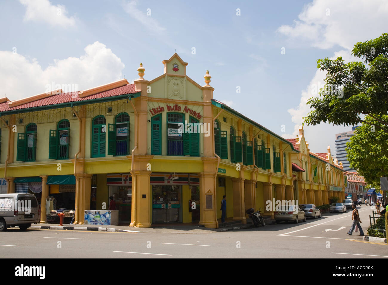 The Little India Arcade traditional colourful shopping centre in ...