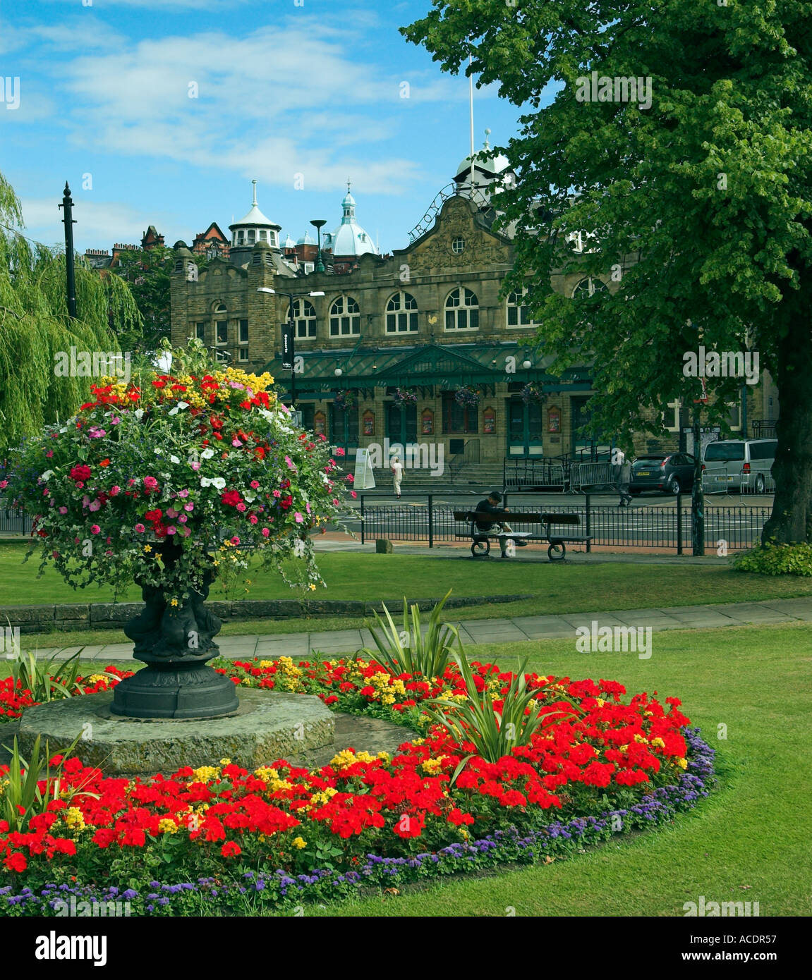 Harrogate Yorkshire The Royal Hall Entrance to Exhibition Centre Stock ...