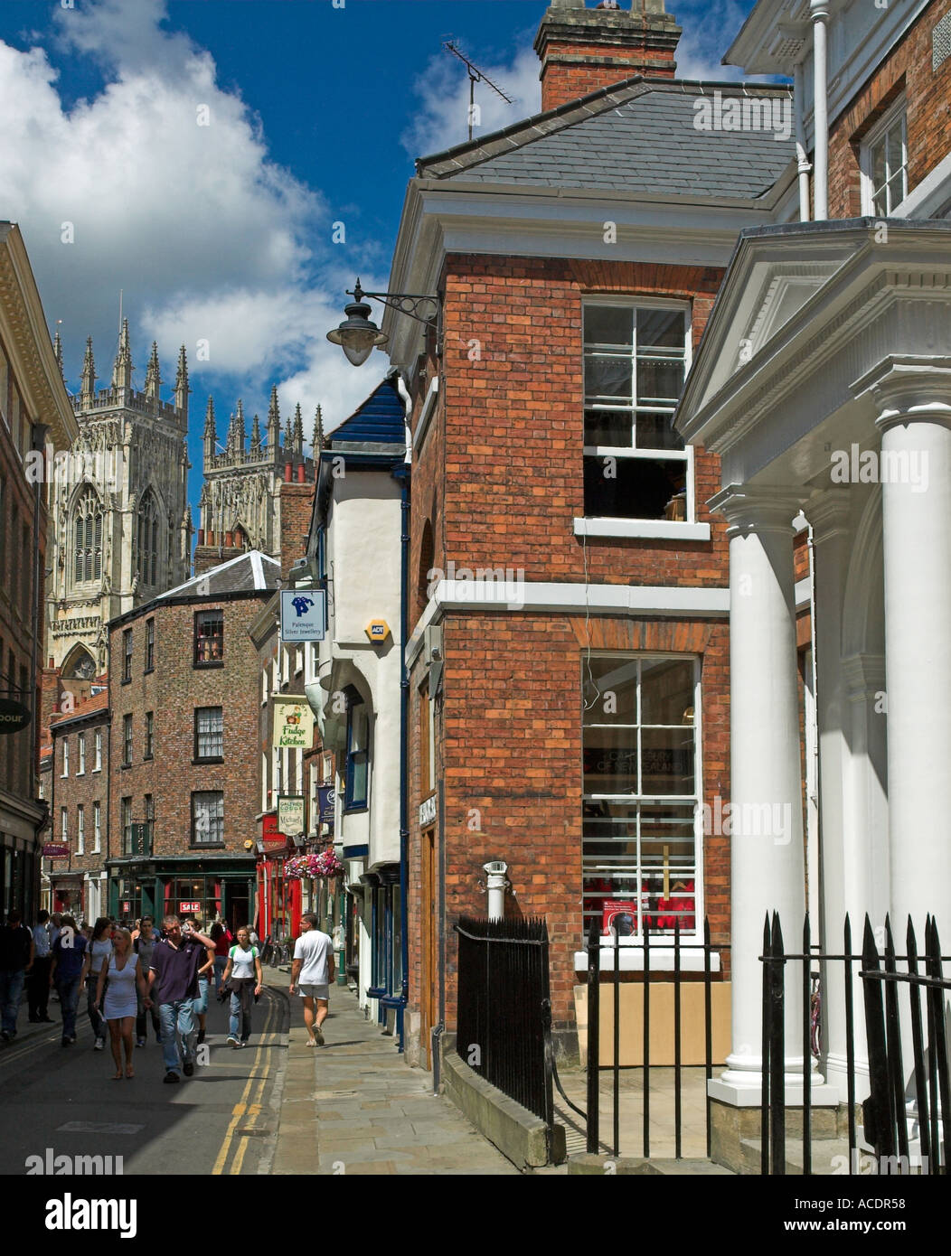 Petergate york hi-res stock photography and images - Alamy