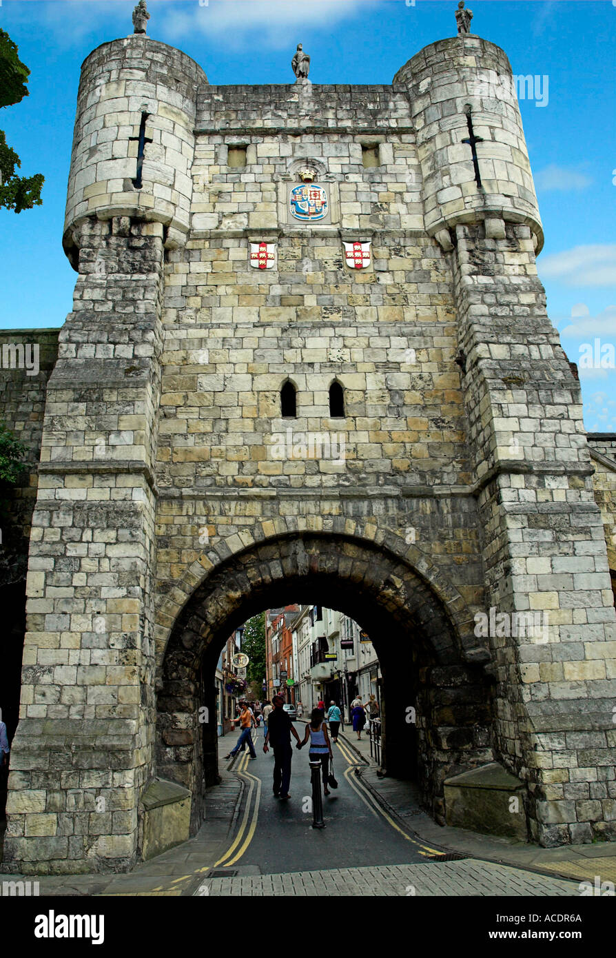 Bootham bar gate hi-res stock photography and images - Alamy
