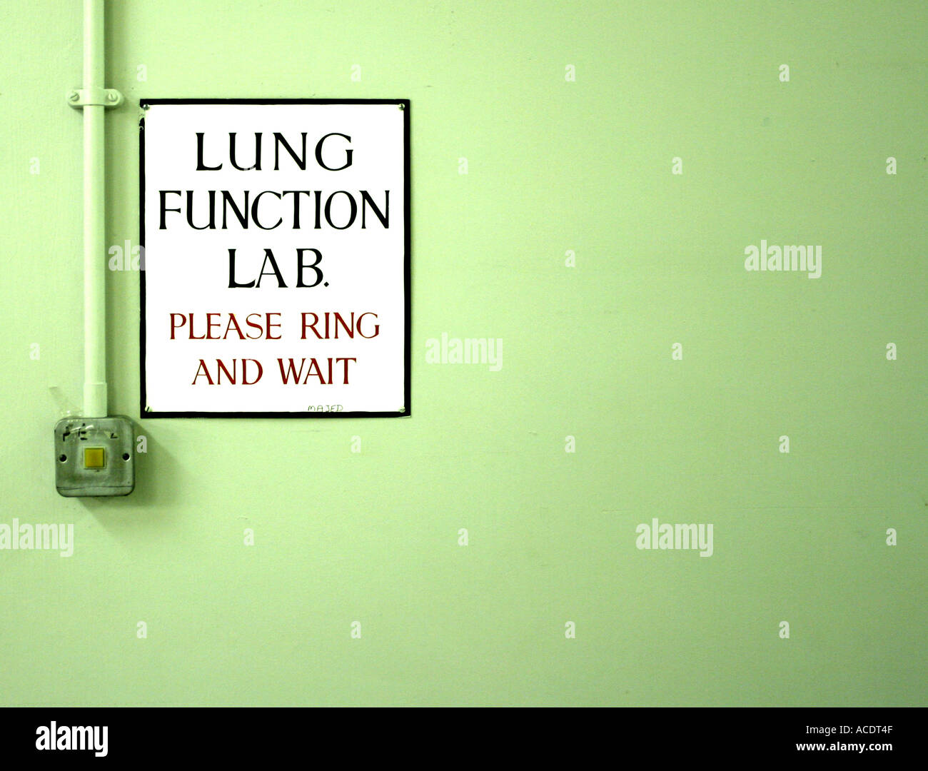 Lung Lab Hospital Sign Stock Photo - Alamy
