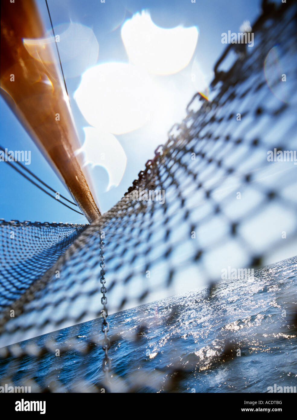 A sailing boat on the sea photographed from below Stock Photo - Alamy