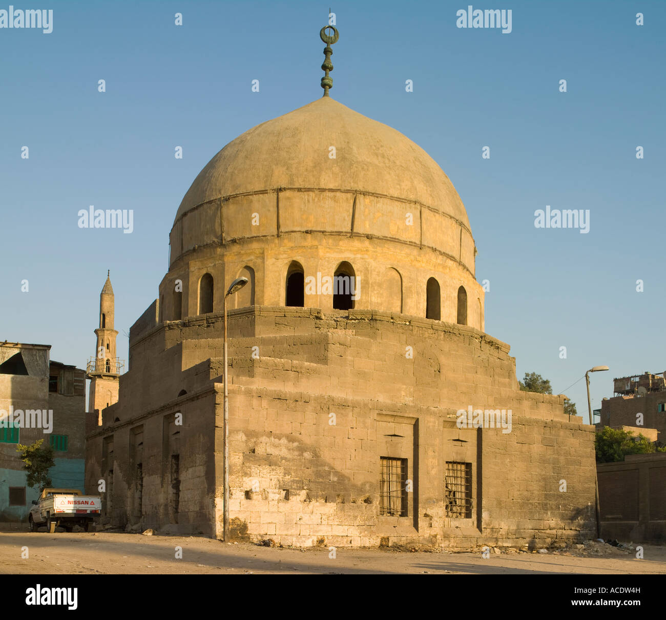 The Complex of Sultan Barsbay, Cairo, 1432, dome for Rifa'i Sufis Stock ...